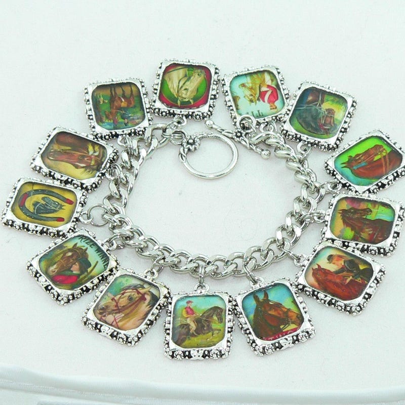 Silver Decorative Horse - Etsy