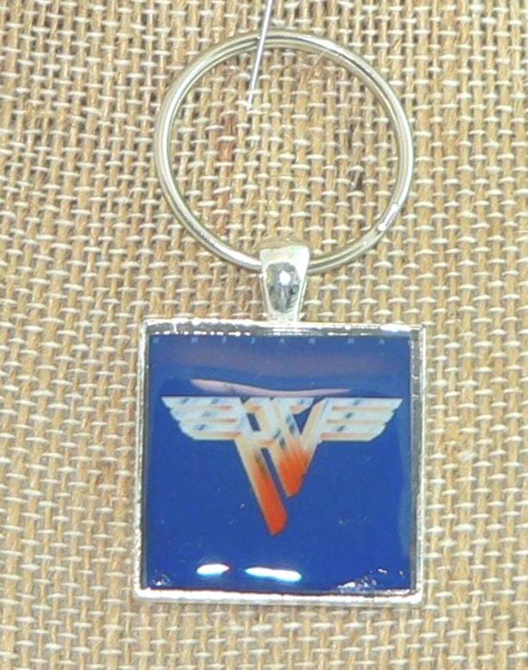 Van Halen II Album Cover Necklace or Keychain: Handmade Music Jewelry ...
