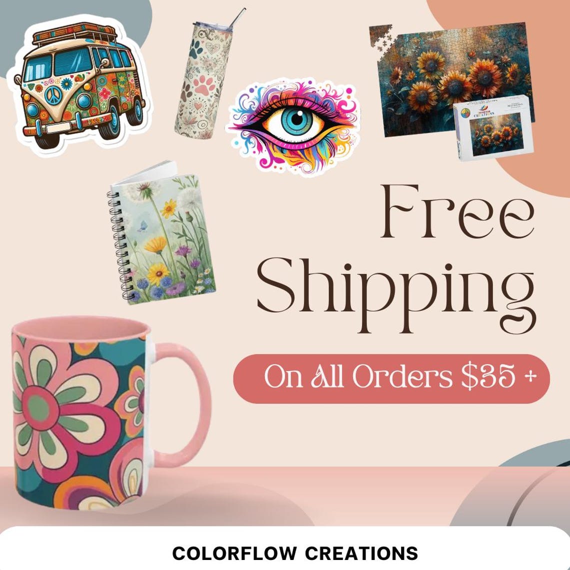 Colorflow | Drippy Smiley Face Sticker With Butterflies & Flowers ...