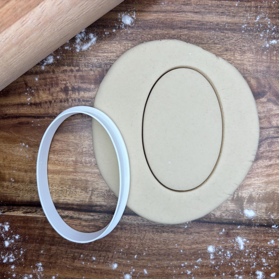 Oval Cookie Cutter - Etsy
