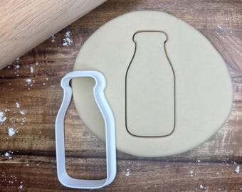 Milk Bottle Cookie Cutter - Etsy
