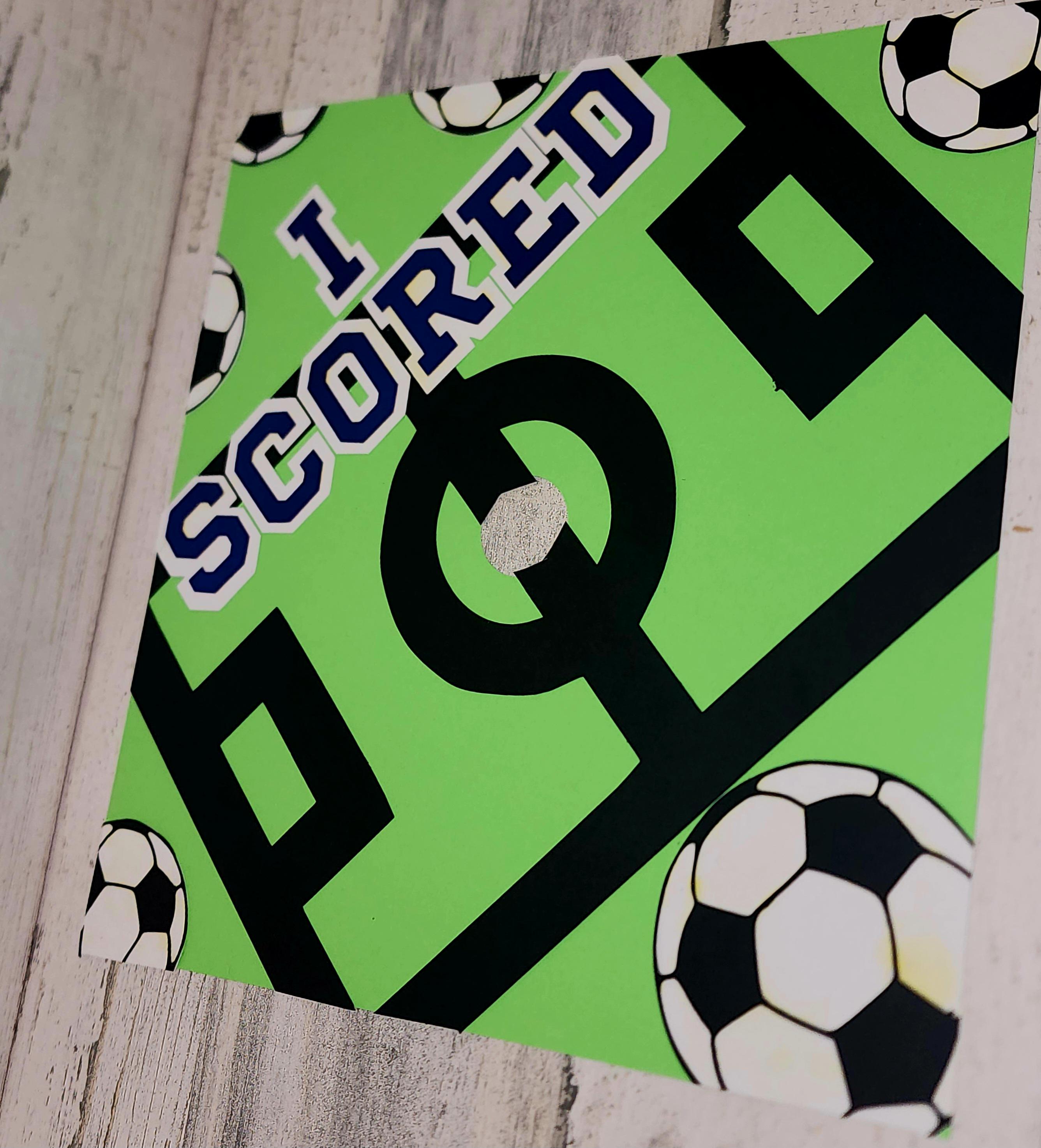 Soccer Graduation Cap Topper - Etsy