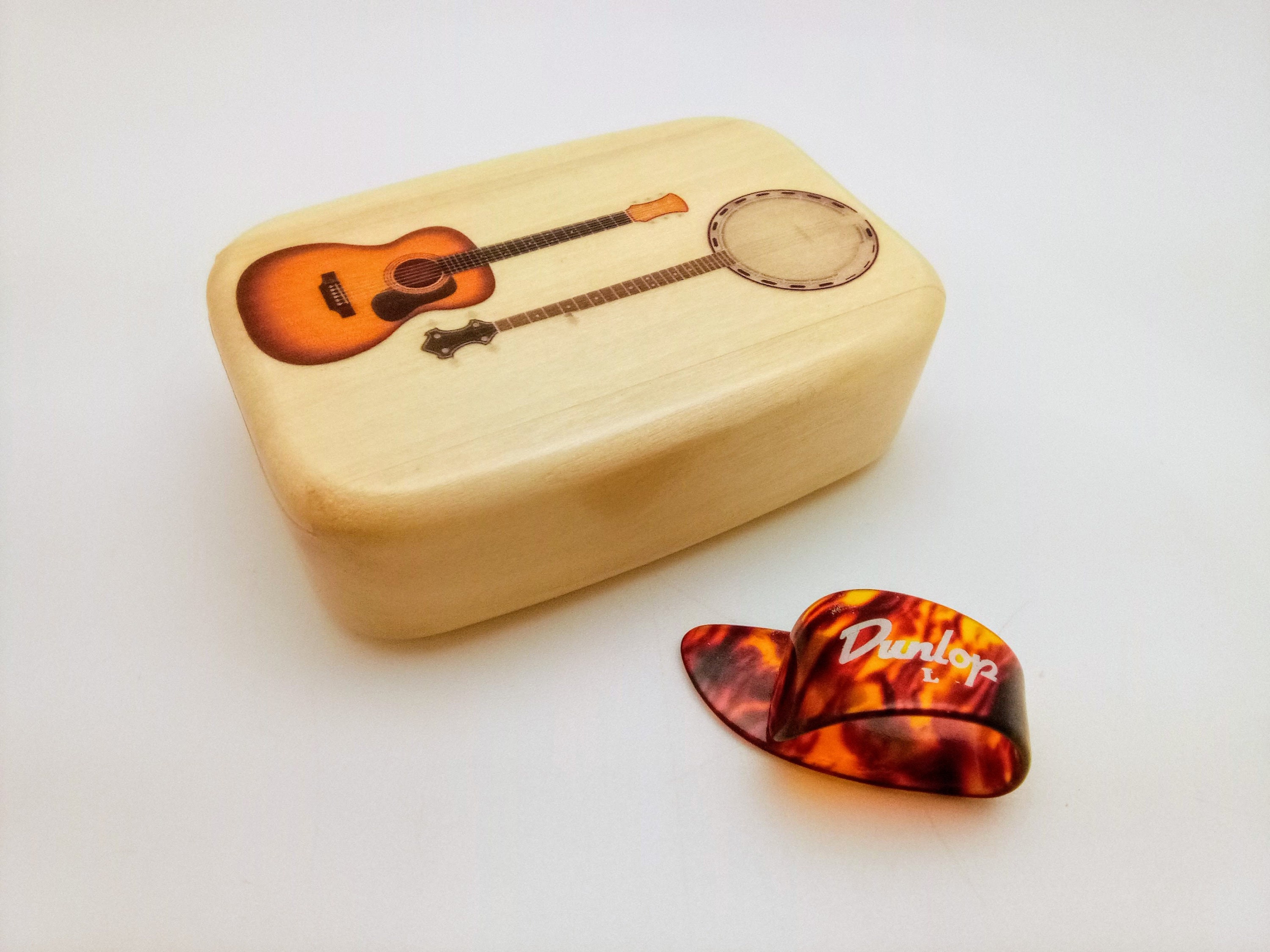 Guitar/banjo Pick Box - Etsy