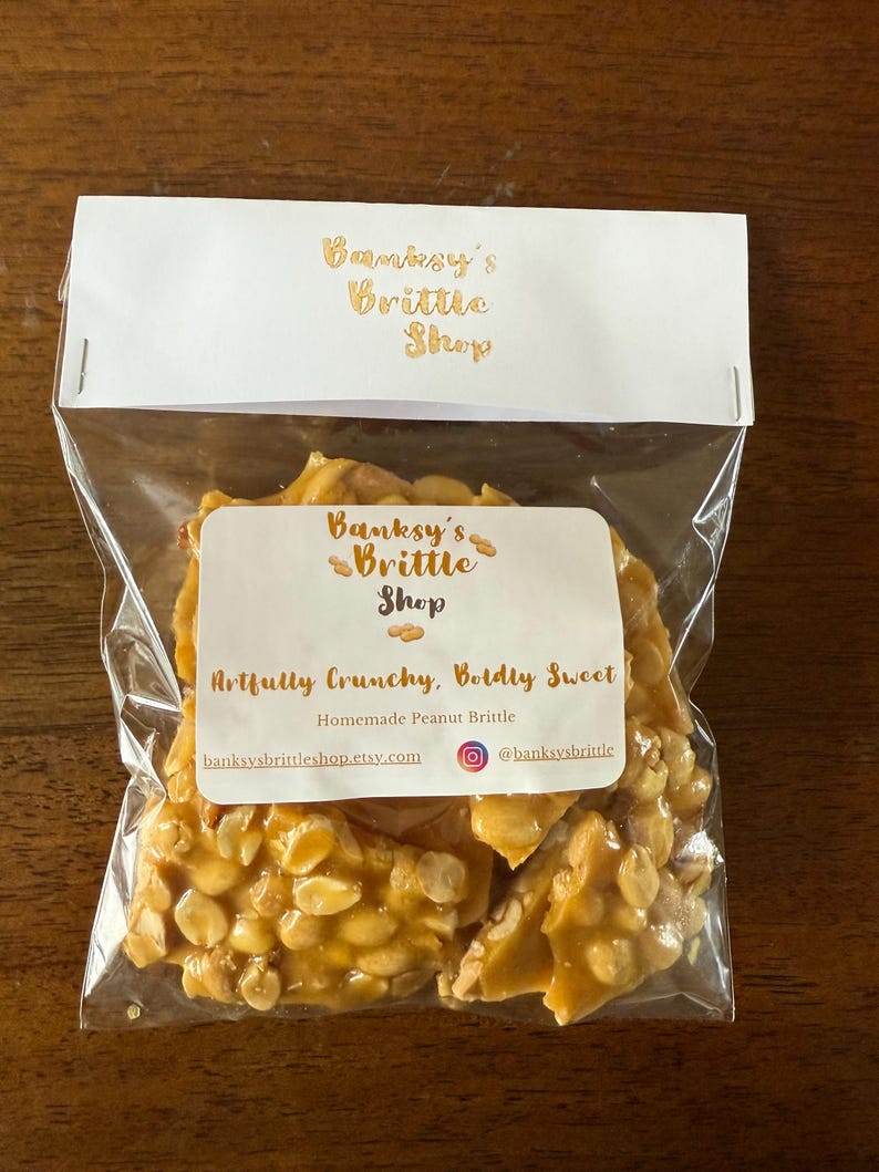 Original Peanut Brittle – Gift Box Options – Gourmet Snack - Etsy