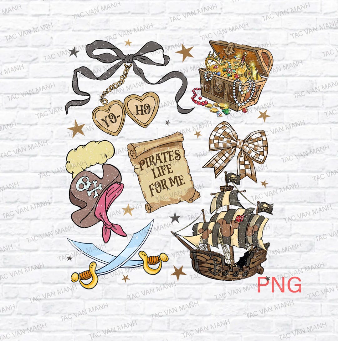 Yo Ho Yo Ho Pirate's Life for Me Png, Mouse Pirate Png, Cruise Trip Png ...