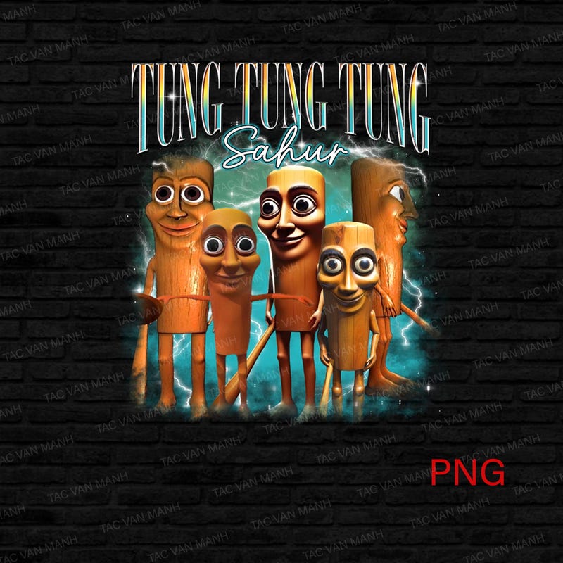 Tung Tung Tung Sahur Png - Etsy