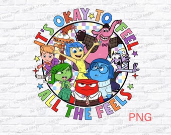 Cartoon Emotions Png, It’s Okay to Feel All the Feels Png, Mental ...