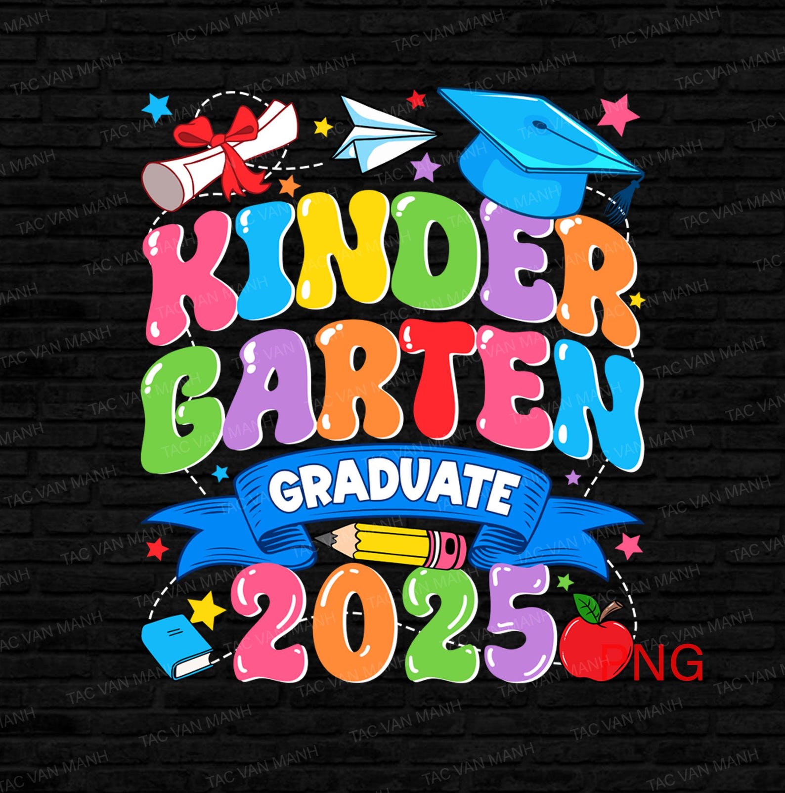 Kindergarten Graduate 2025 Png, Kindergarten Grad 2025 Png ...