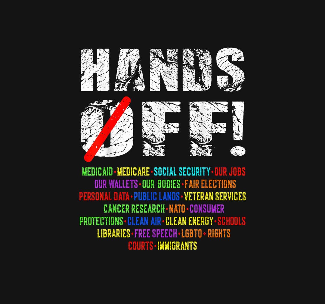 Hands off Protest PNG, Political Activism PNG, Save Public Lands ...