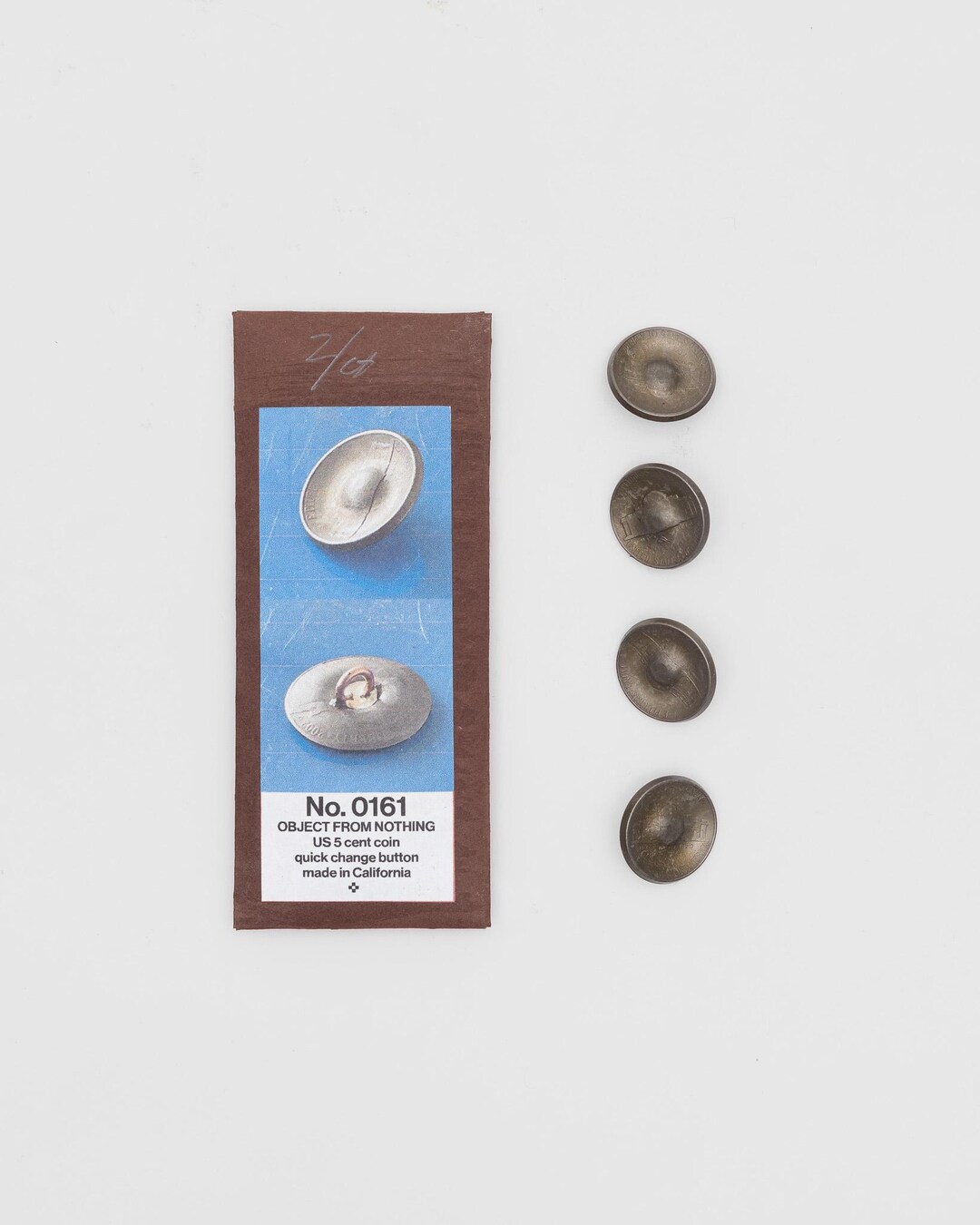 Handmade Coin Button – US Nickel Button - Etsy
