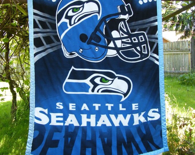 Seattle Seahawks Stadium Blanket - Etsy