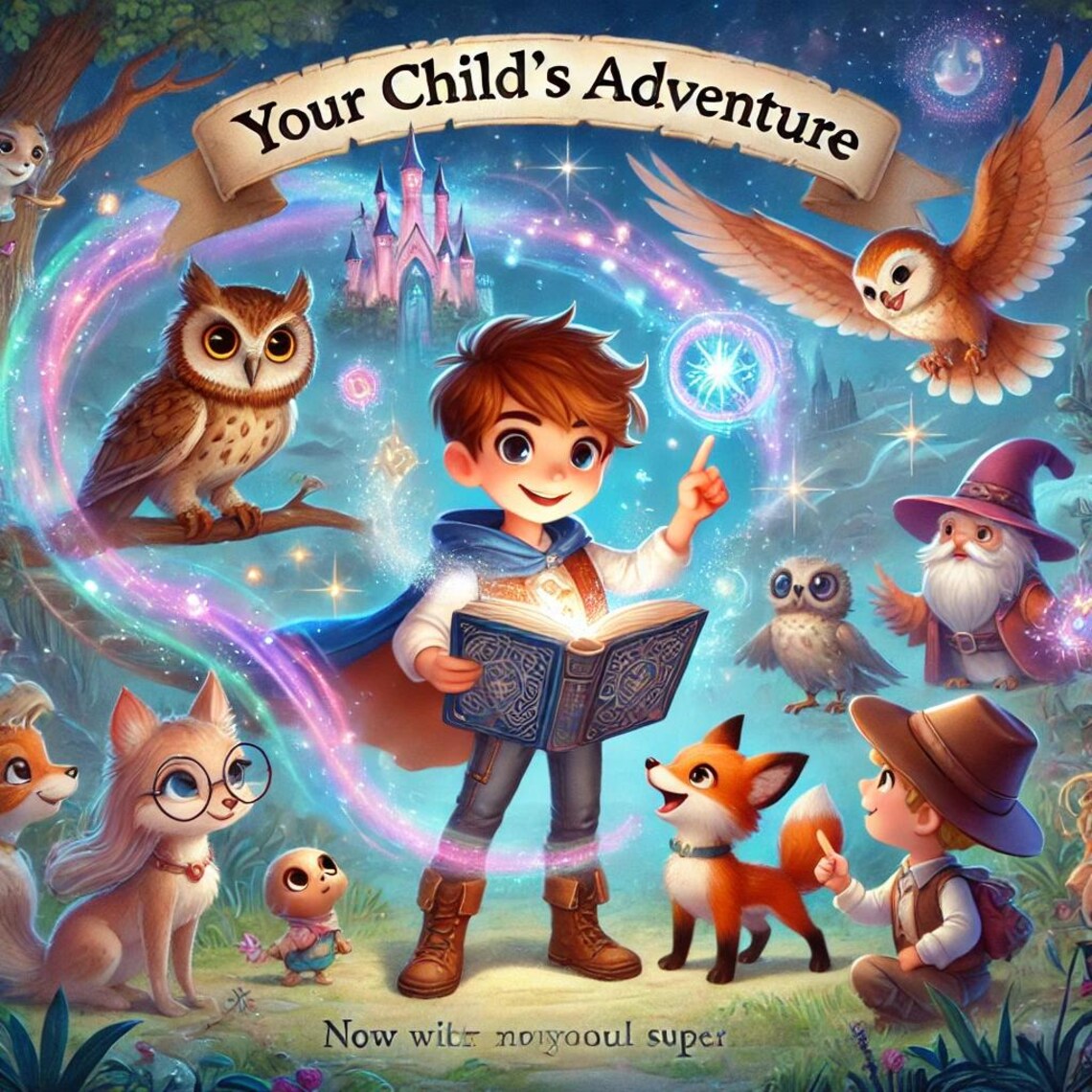 Personalize Child Storybook Custom Magical Adventures With Captivating ...