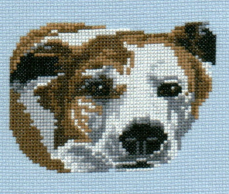 Mix Breed Dog Counted Cross-stitch Chart - Etsy