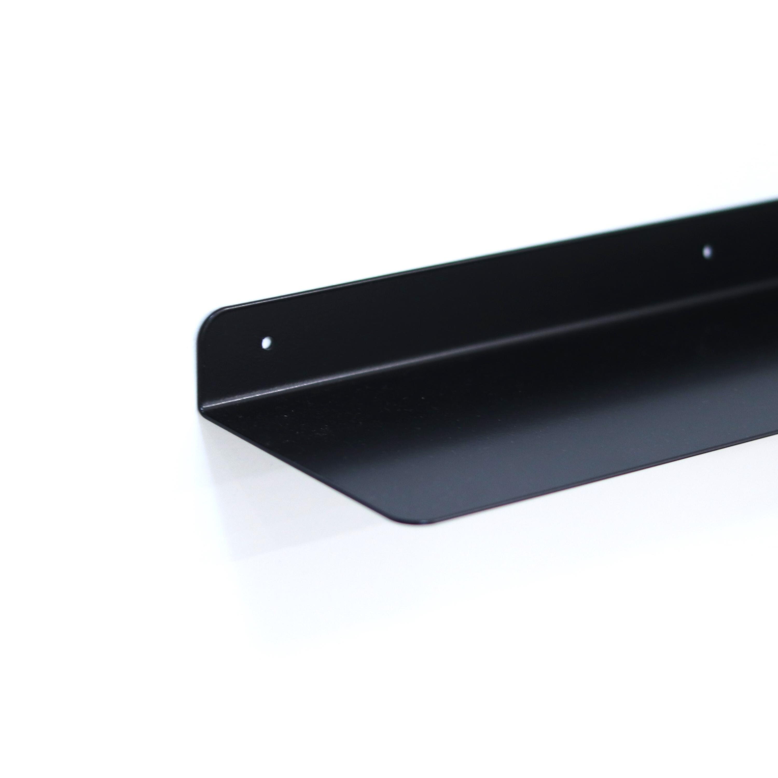 Metal Floating Shelf / Ledge | Black, White, Gold and Custom Colors ...
