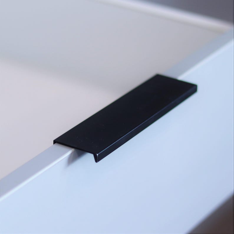 Edge Pull - Invisible Tab Cabinet and Drawer Handle - Custom Sizes and ...