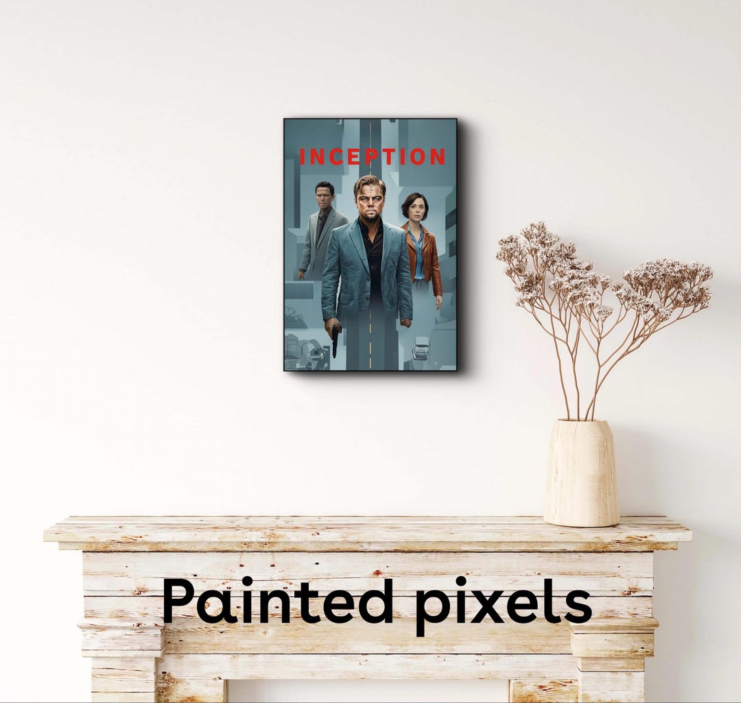 Inception Movie Poster - Etsy