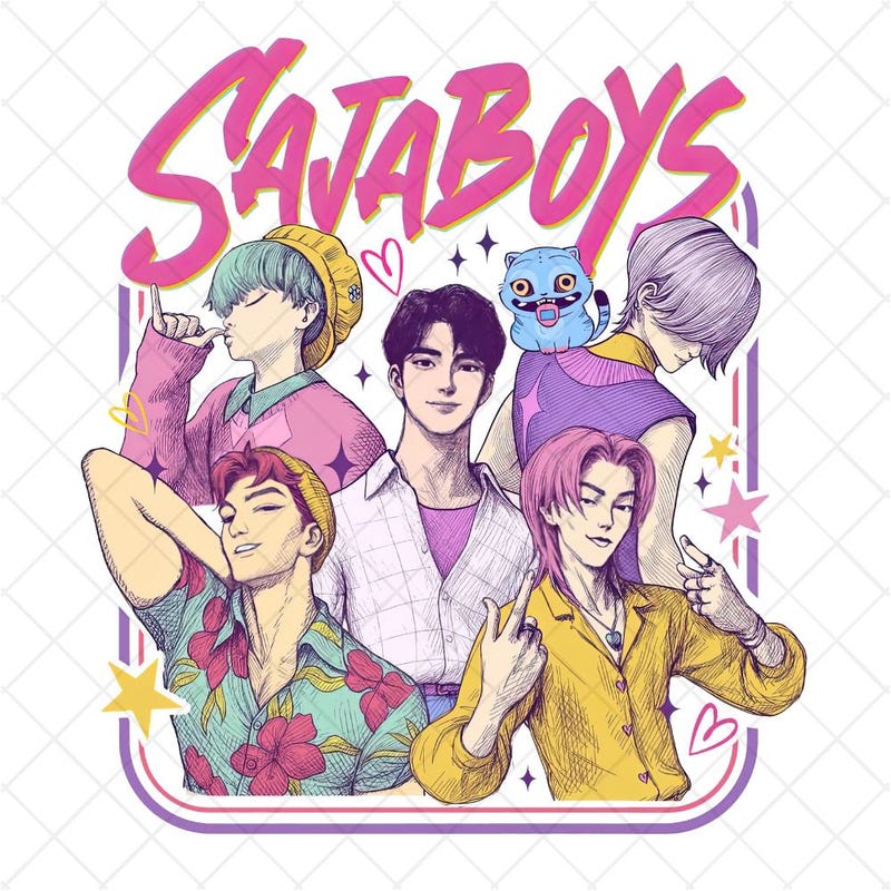 Saja Boys Logo - Etsy