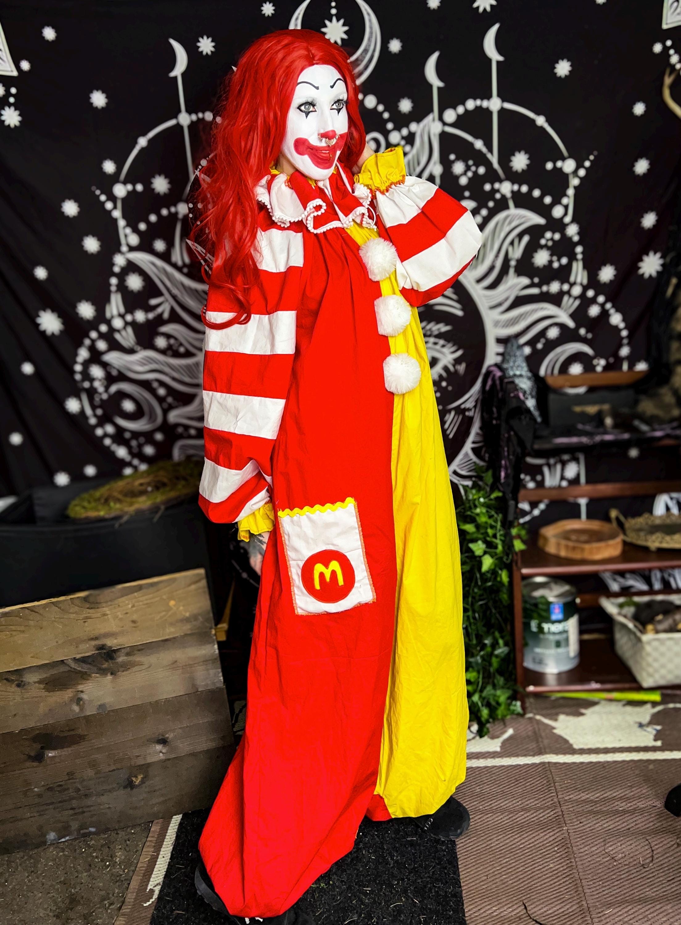 CUSTOM Clown Suit, MADE to ORDER, Adjustable One Size Fits All, Unisex ...