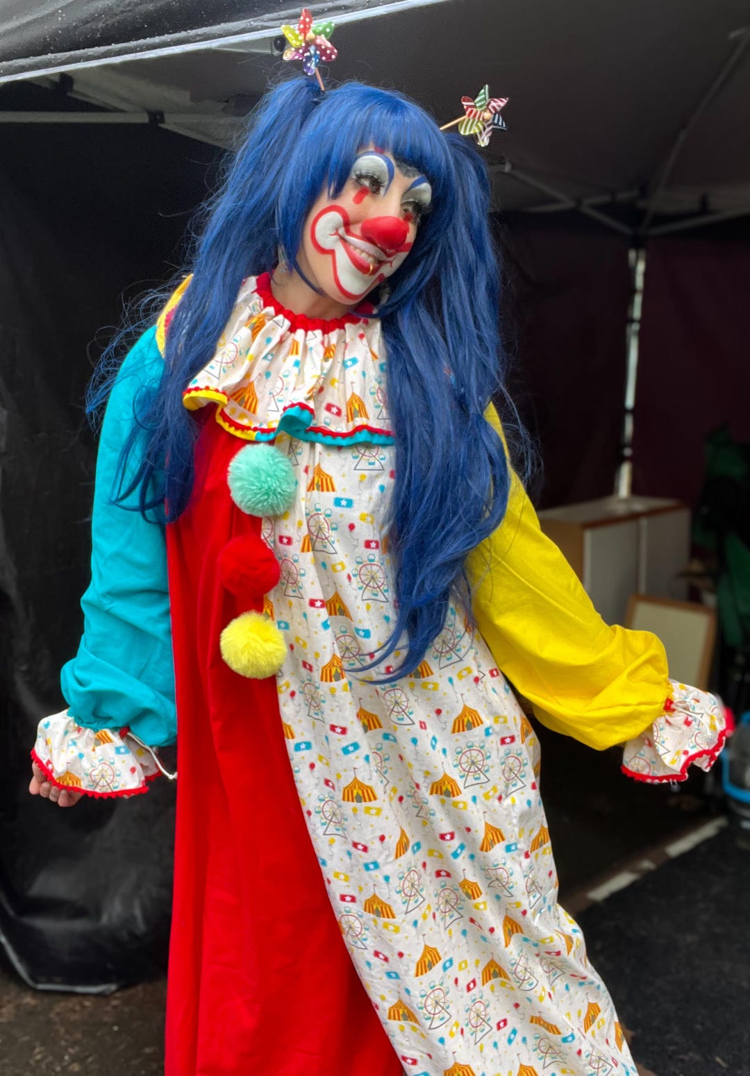 Mystery Clown Suit, Adjustable Unisex Costume, Clowncore - Etsy