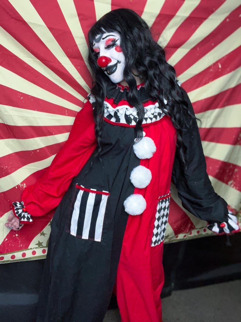 Mystery Clown Suit, Adjustable Unisex Clowncore Costume - Etsy