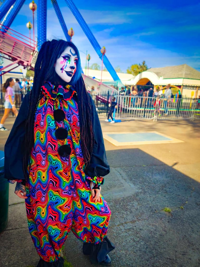Mystery Clown Suit, Made to Order, Adjustable Fit - Etsy