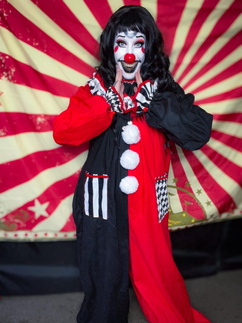 MYSTERY Clown Suit, MADE to ORDER, Adjustable One Size Fits All, Unisex ...