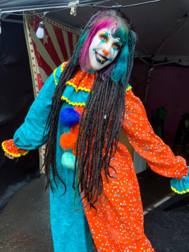 Mystery Clown Suit, Adjustable Unisex Clowncore Costume - Etsy