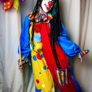 Mystery Clown Suit, Adjustable Unisex Clowncore Costume, Made to Order ...