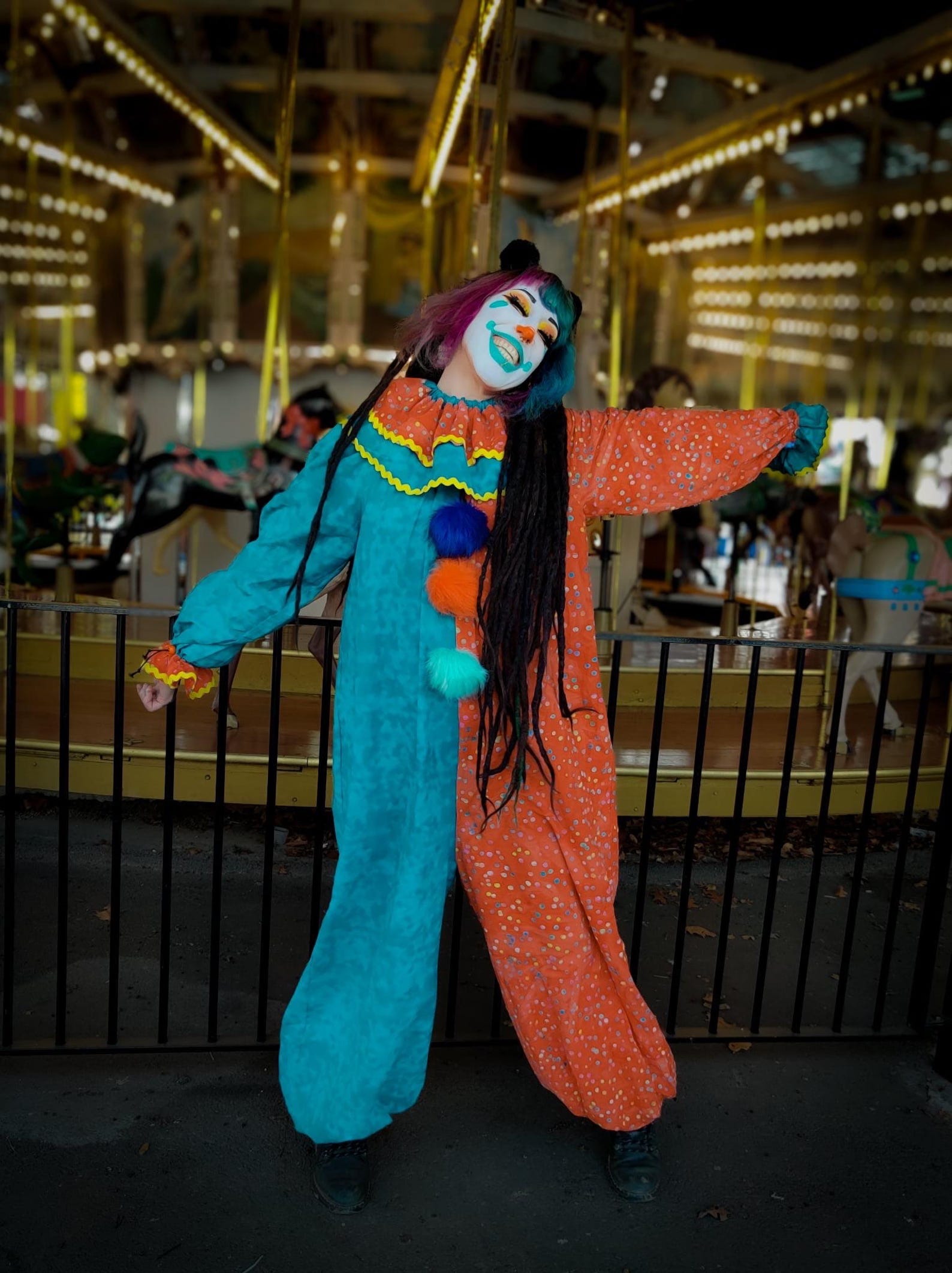 MYSTERY Clown Suit, MADE to ORDER, Adjustable One Size Fits All, Unisex ...