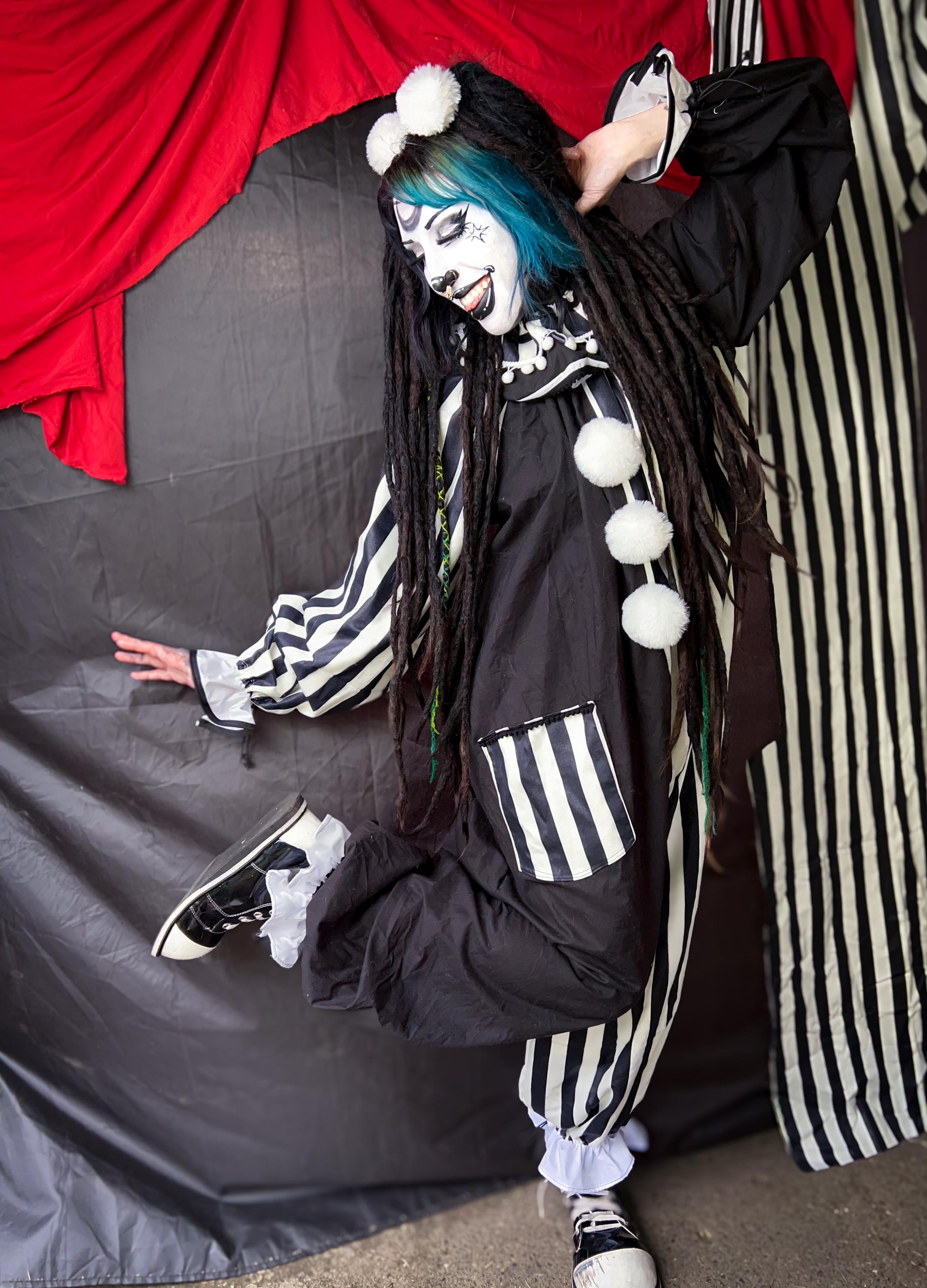 Mystery Clown Suit, Adjustable Unisex Costume, Clowncore, Made to Order ...
