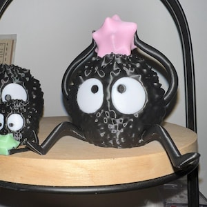 Susuwatari Soot Chibi Figures | 3D Printed Unofficial Fan Art | Cute ...