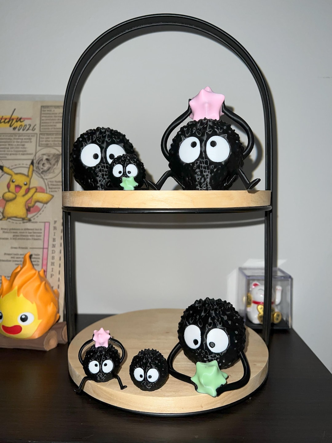 Susuwatari Soot Chibi Figures | 3D Printed Unofficial Fan Art | Cute ...