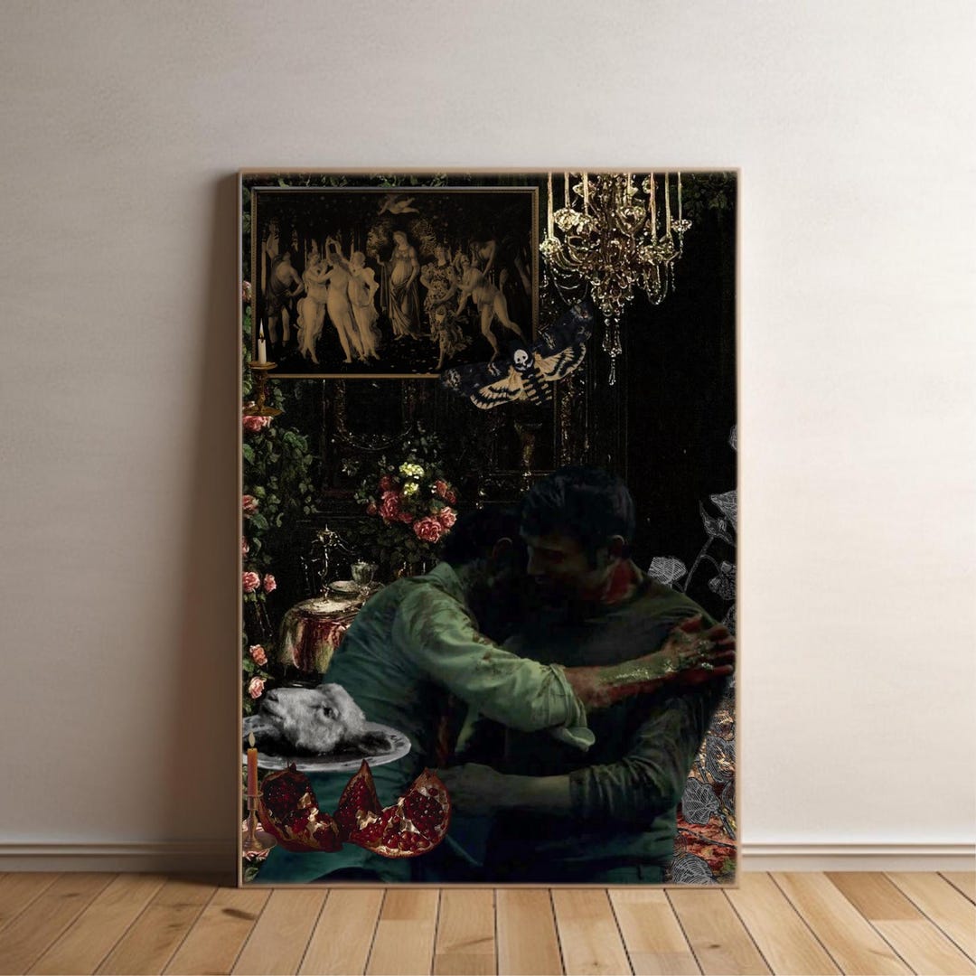 Hannibal TV Show Collage Style Movie Poster Wall Art Decor Film Poster ...