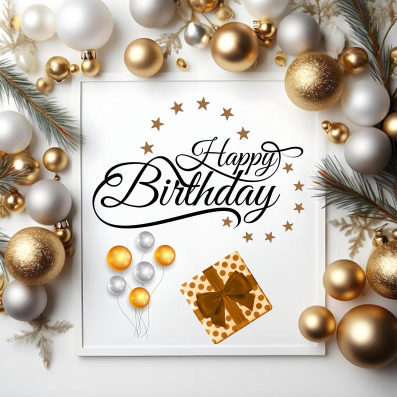Happy Birthday Design - Etsy