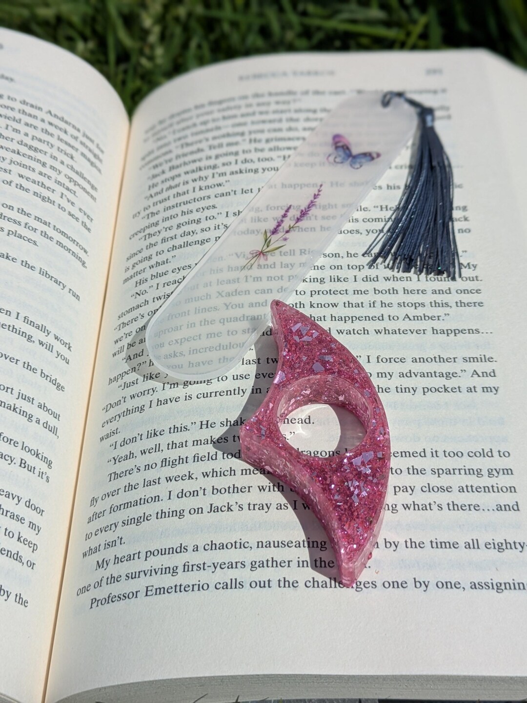 Pink Breeze Butterfly Bookmark Set - Etsy