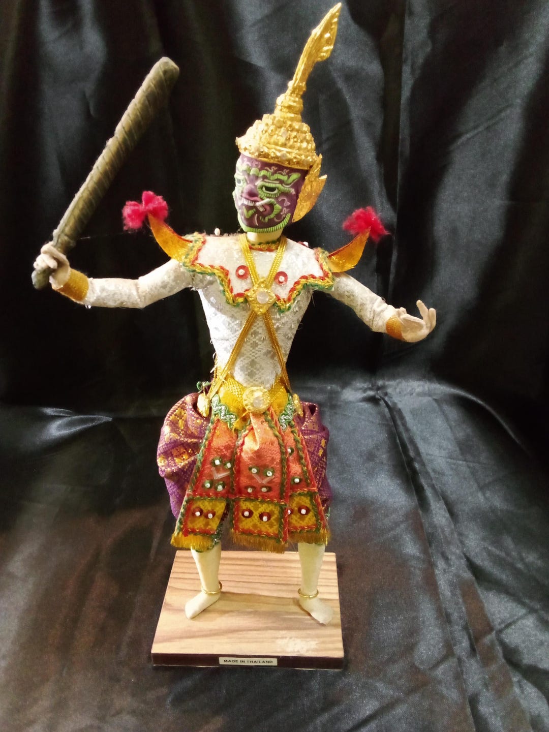 Rare Vintage Thai Doll, Khon Doll,hancrafted Doll,made in Thailand.khon No.1 - Etsy