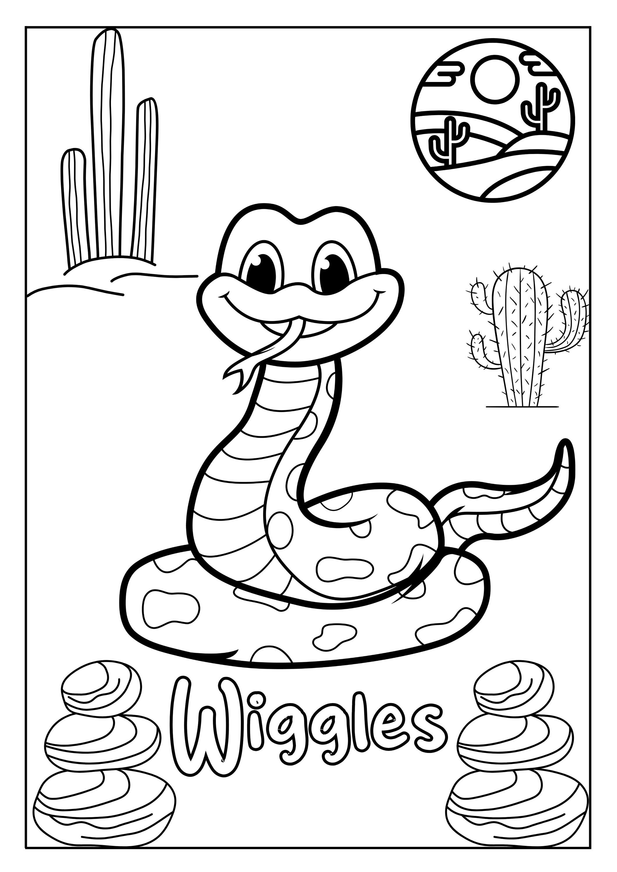 Jungle Animals Coloring Pages: Fun Activity Book (digital Download) - Etsy