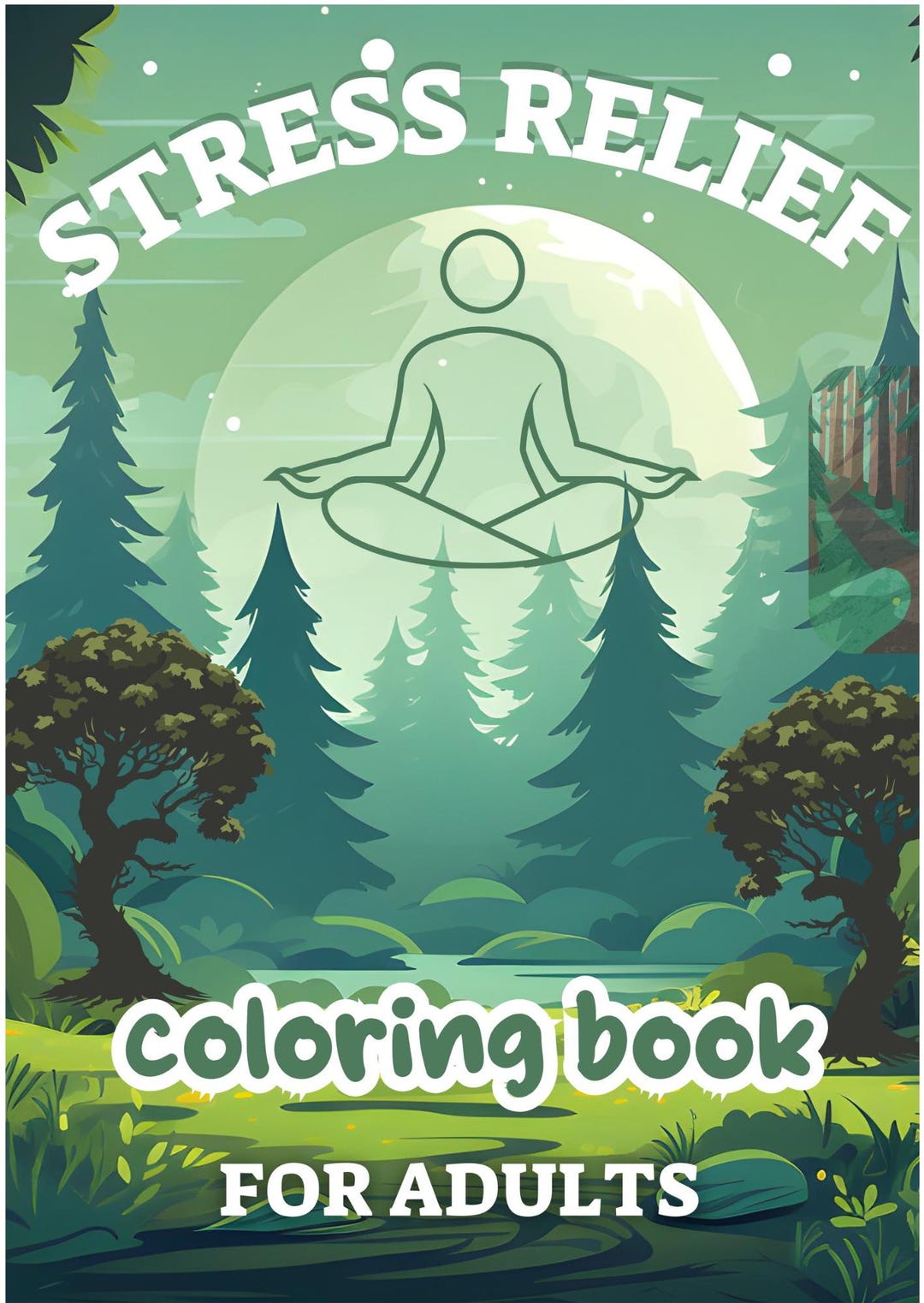 Stress Relief Coloring Pages | Mindfulness Art Therapy Prints for ...
