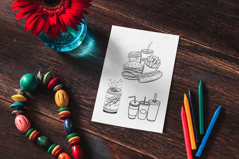 Nostalgic 90s Coloring Book With Vintage Cartoon Designs - Fun Activity ...