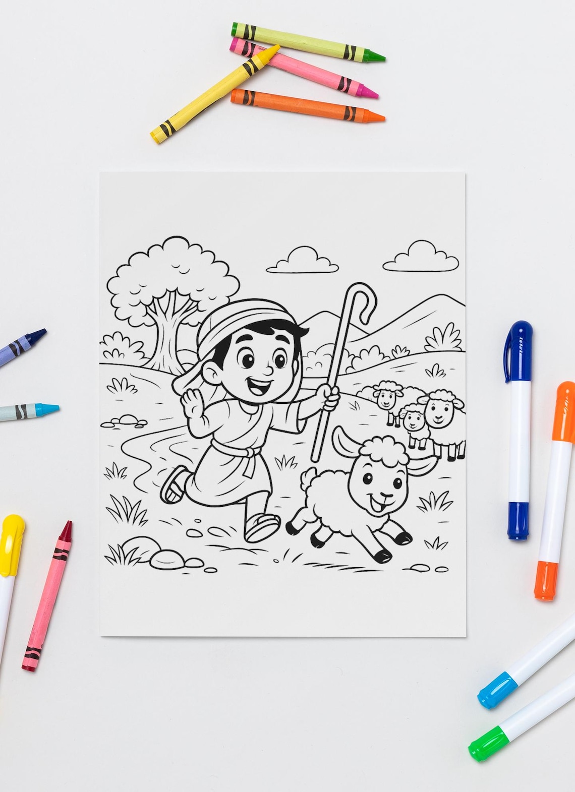 Biblical Coloring Book, Bible Activity Book, Bible Coloring Book for ...