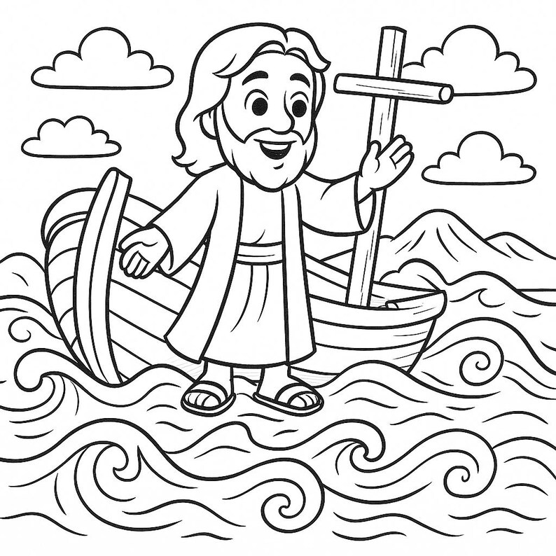 Biblical Coloring Pages: Christian Scripture Art Prints for Adults ...