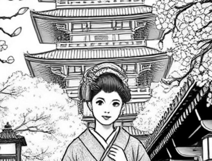Japanese Coloring Pages for Adults - 12 Designs of Traditional Japan ...
