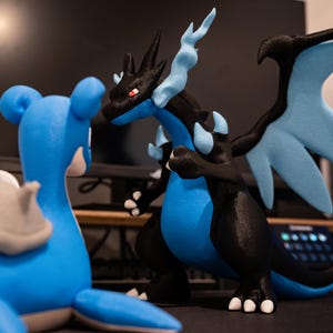 Mega Charizard X 3D Printable 3mf + STL Files (pre-separated Parts, No ...