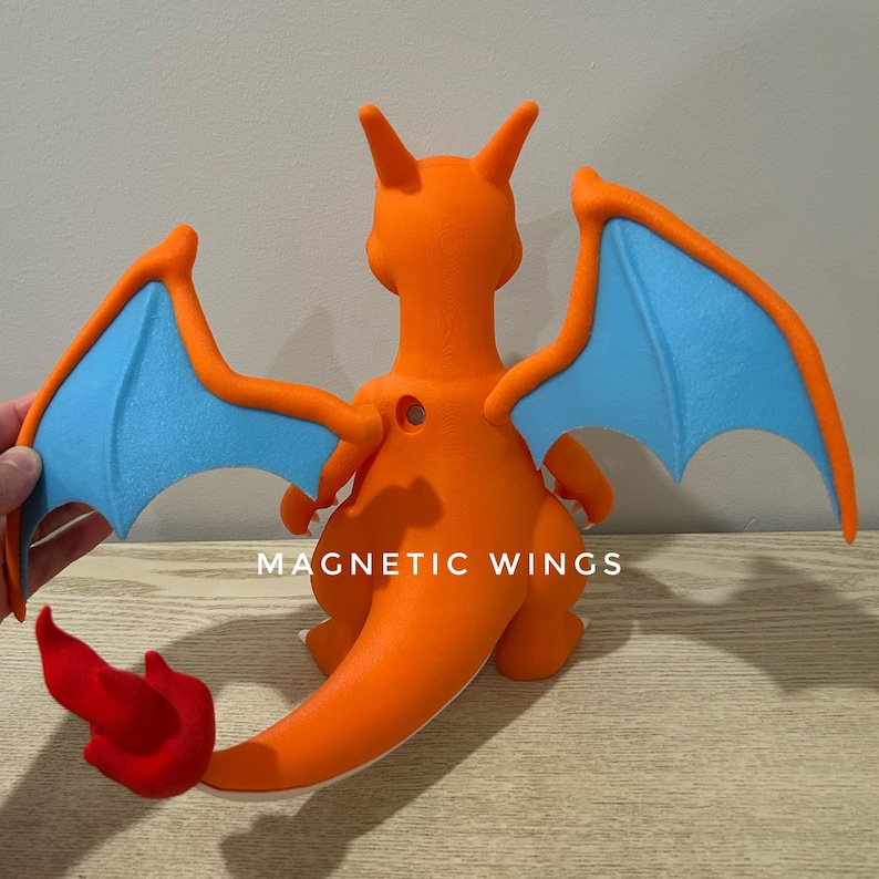 Charizard 3D Printable .3mf File – Separated in Parts for Easy Printing ...