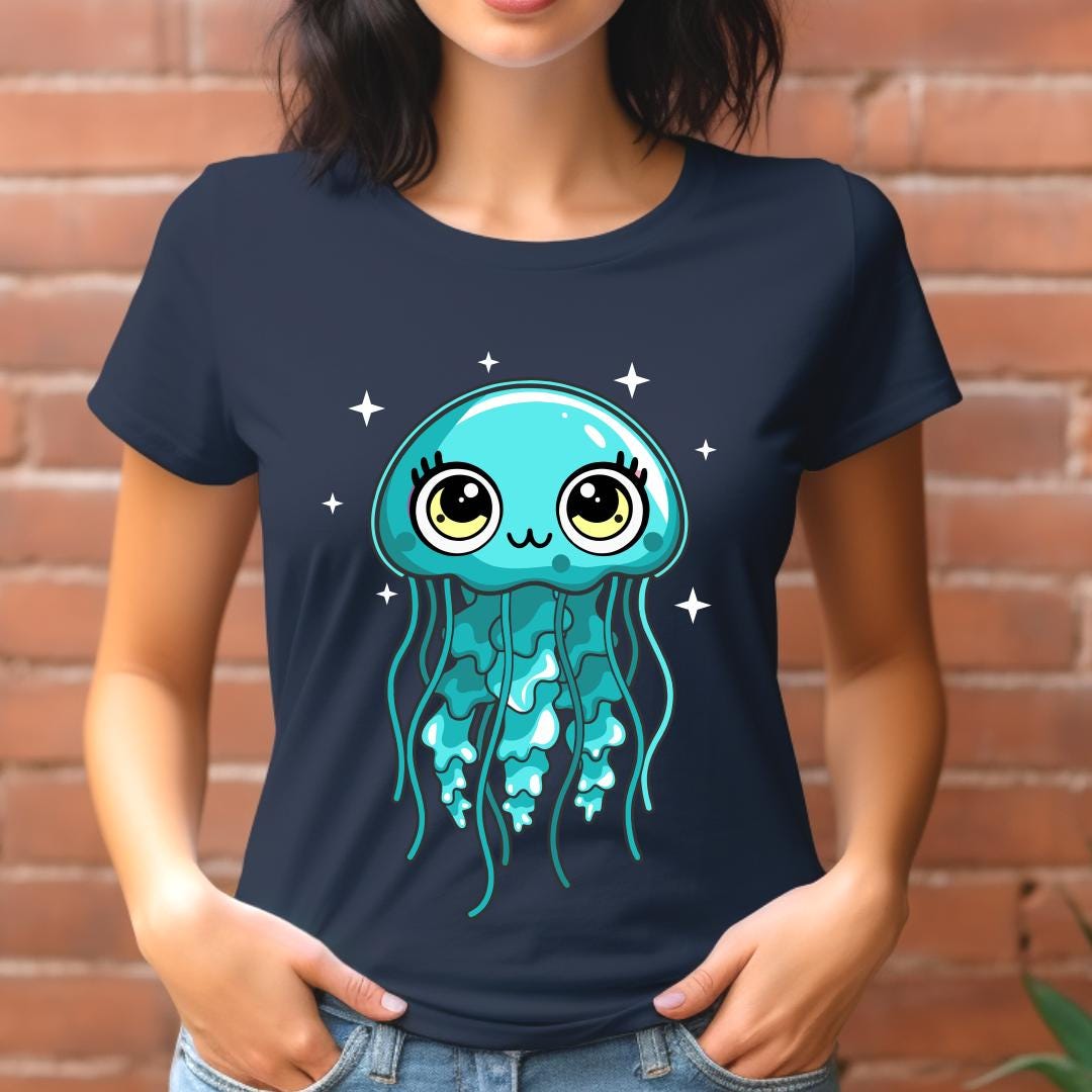 Cute Jellyfish Shirt, the Jellyfish Tarot Card Shirt, Jellyfish Shirt ...