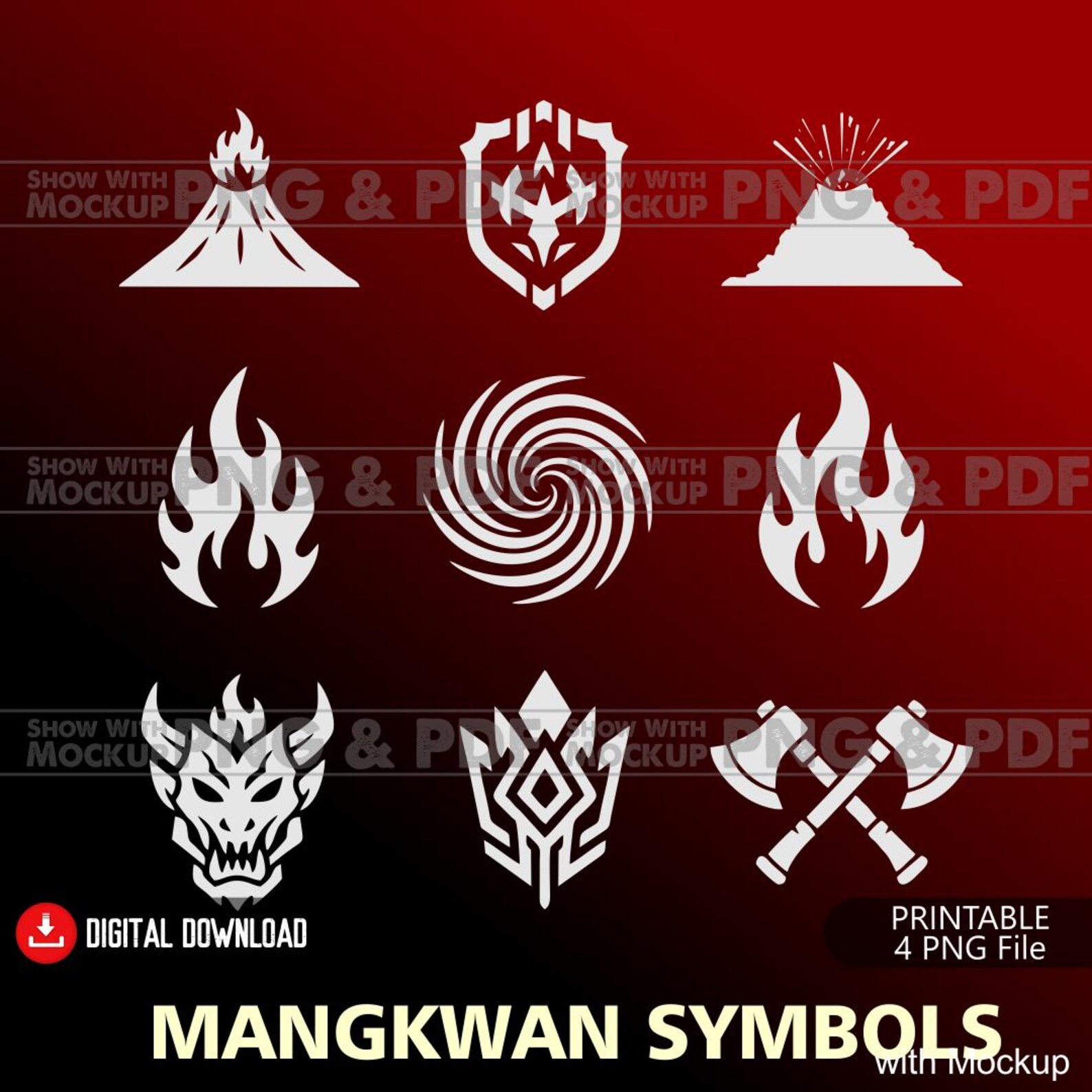 Mangkwan Clan Tribal Symbols, Tribal Tattoo, Aztec, Viking Celtic ...