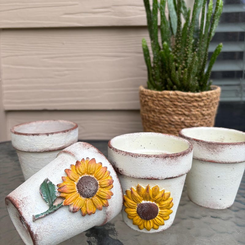 Decorated Pot - Etsy