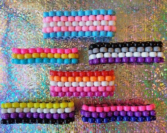 Custom Pride Flag 3D Kandi Cuff - Etsy
