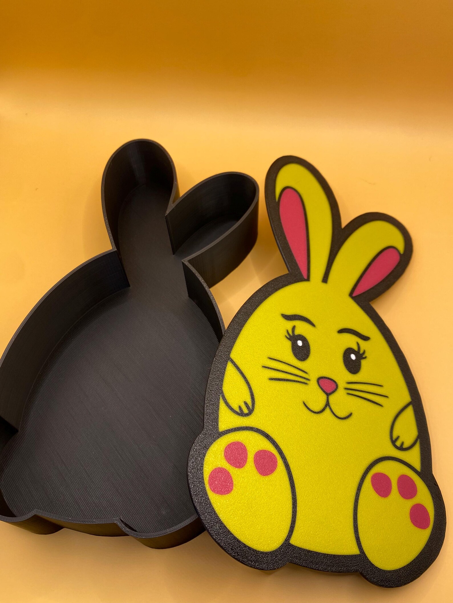3D Printed Bunny-shaped Easter Candy Box – Cute Gift Box for Chocolates ...