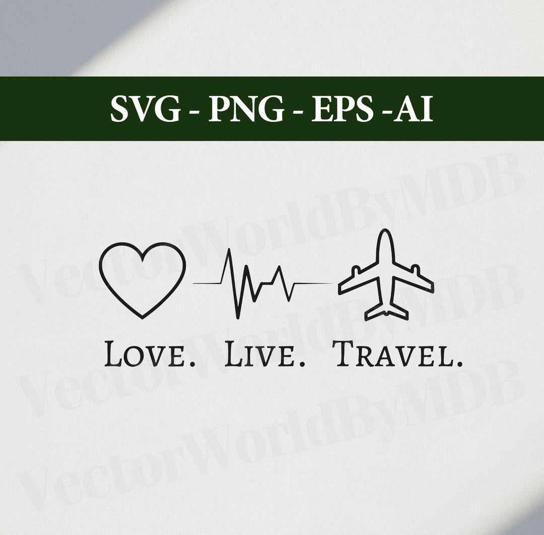 Cliparts, Travel, Love, Tattoo, Vector, SVG, PNG, EPS, Ai, Digital ...
